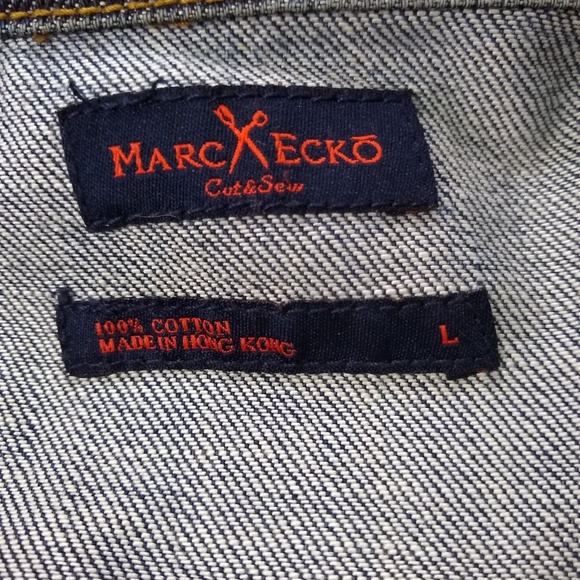 Marc Ecko | Jackets & Coats | Marc Ecko Blue Jean Jacket | Poshmark